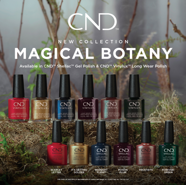 CND Vinylux, Magical Botany, POP Display, 14 pc – UCo Outlet